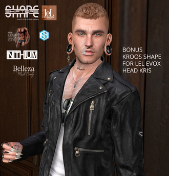 Second Life Marketplace - [SHAPEshifters] KROOS SHAPE4 LEL EVOX ALAIN ...